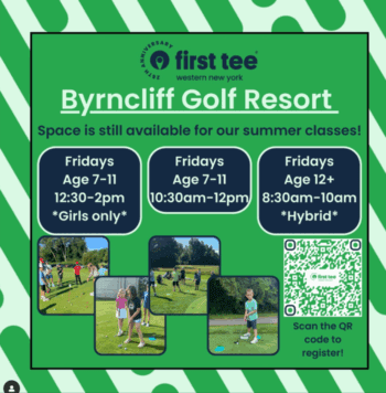 First Tee Western New York - Byrncliff Golf Resort and Banquets